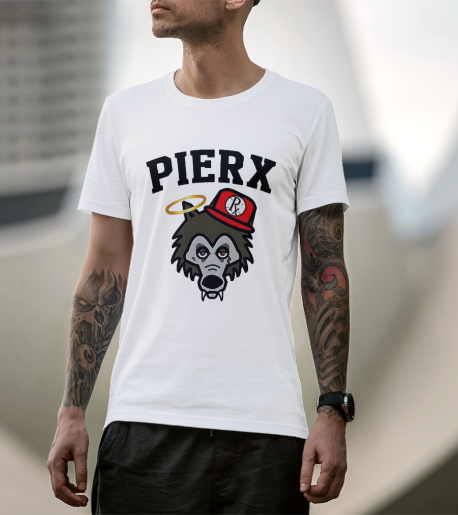 RX Wolf Pierx Halo Red Hat T-Shirt