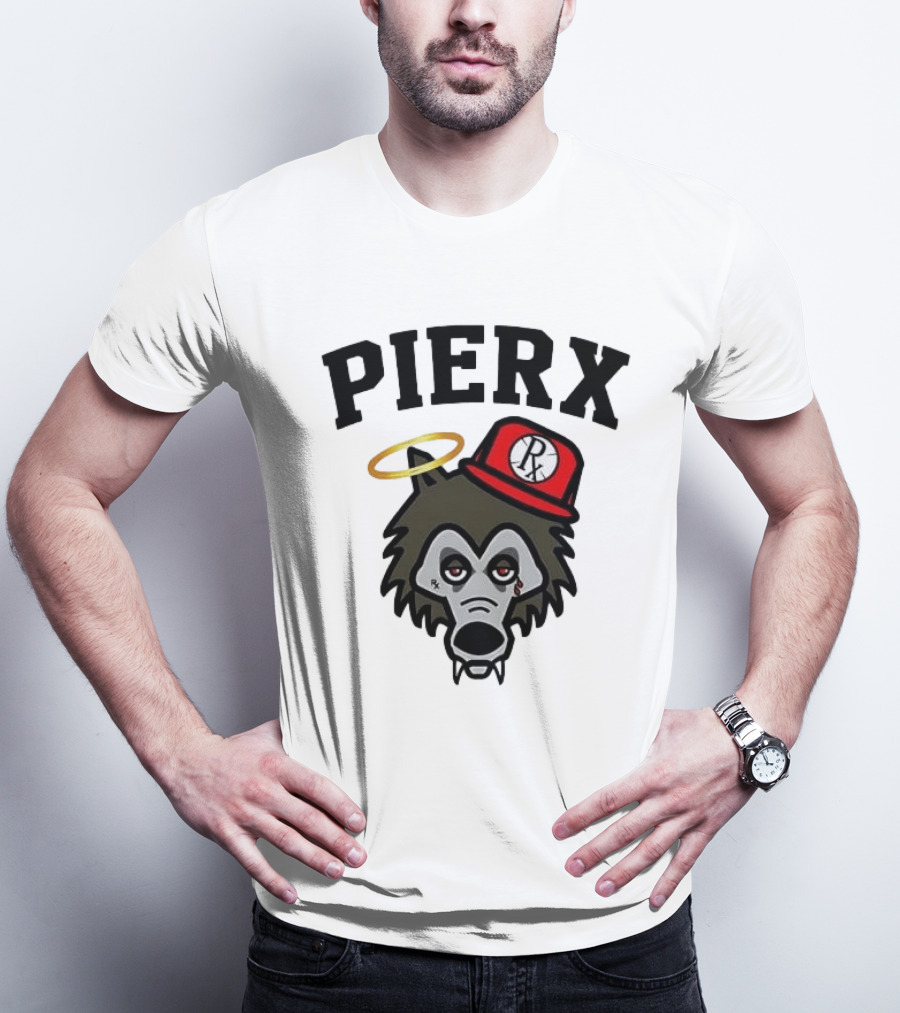 RX Wolf Pierx Halo Red Hat T-Shirt