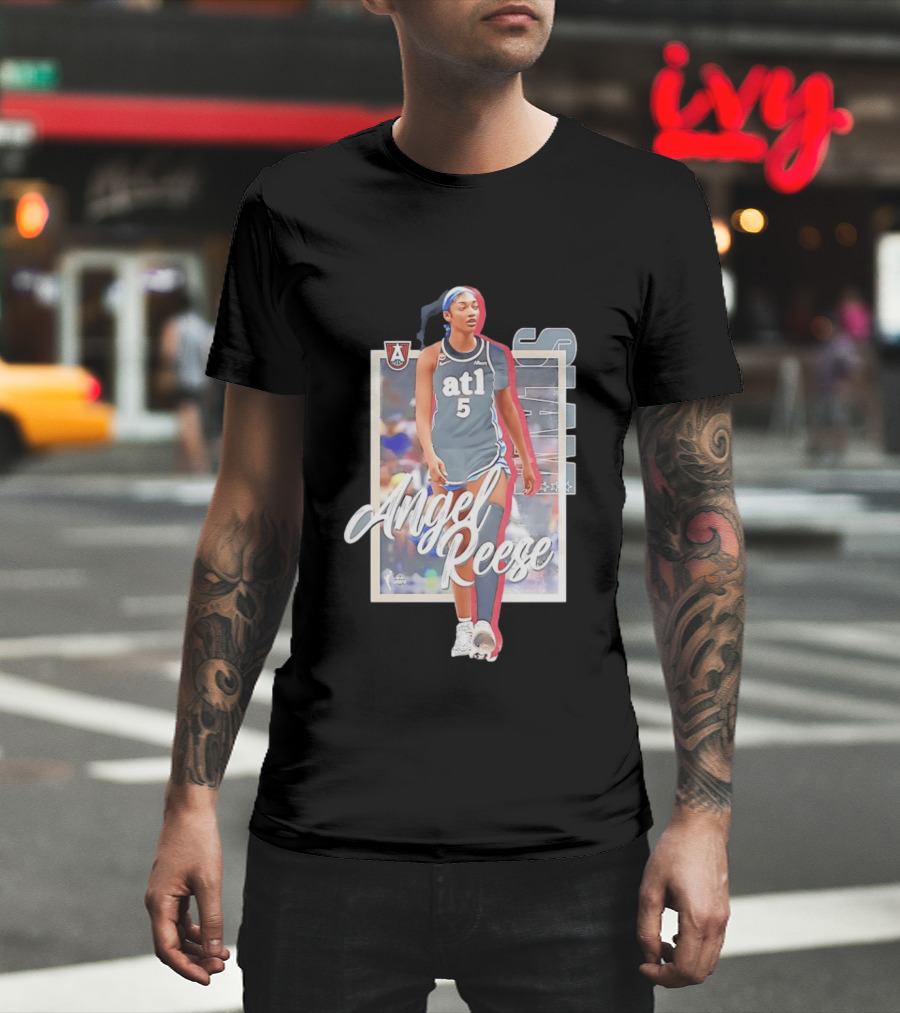 Angel Reese ATL 5 Atlanta Dream Player Slam T-Shirt