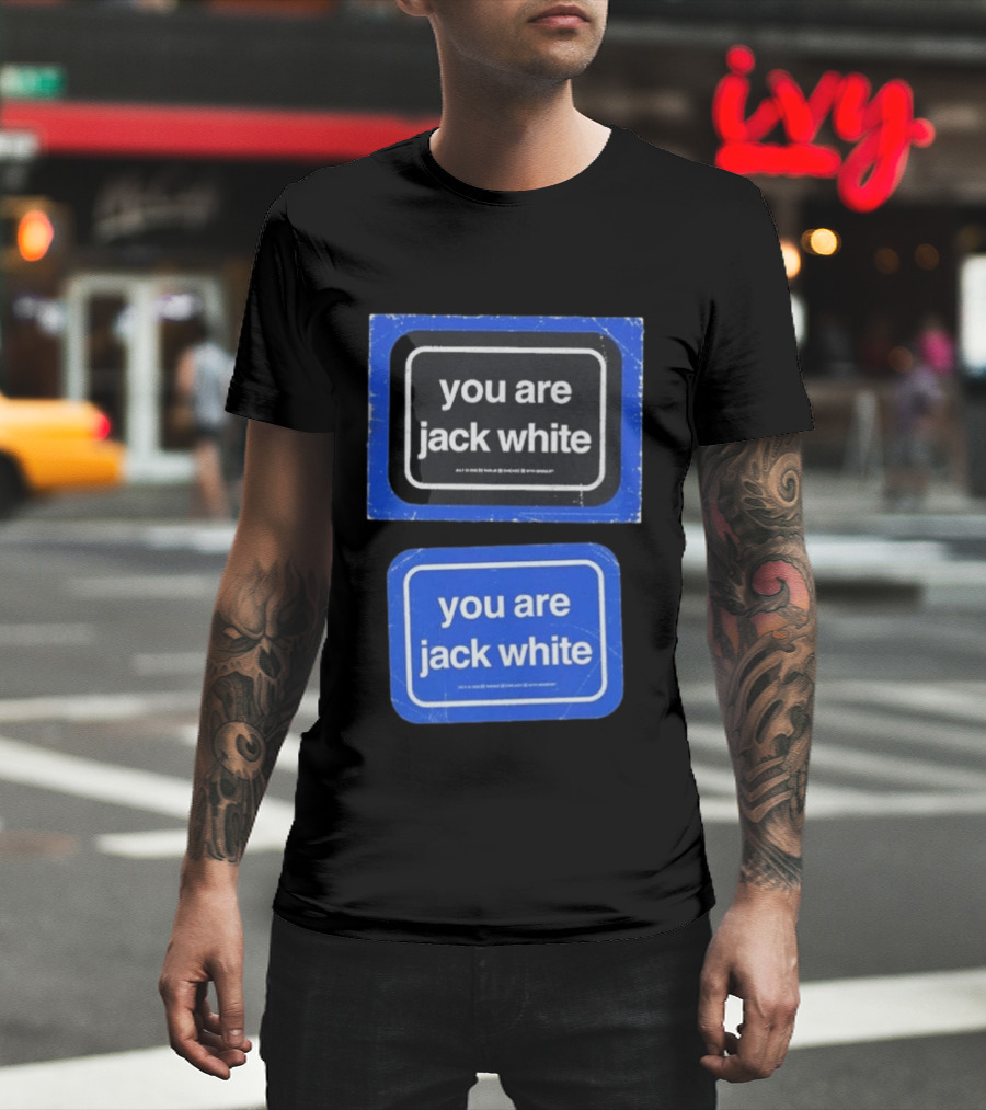July 23 2026 Jack White You Are Radius Chicago IL Event T-Shirt