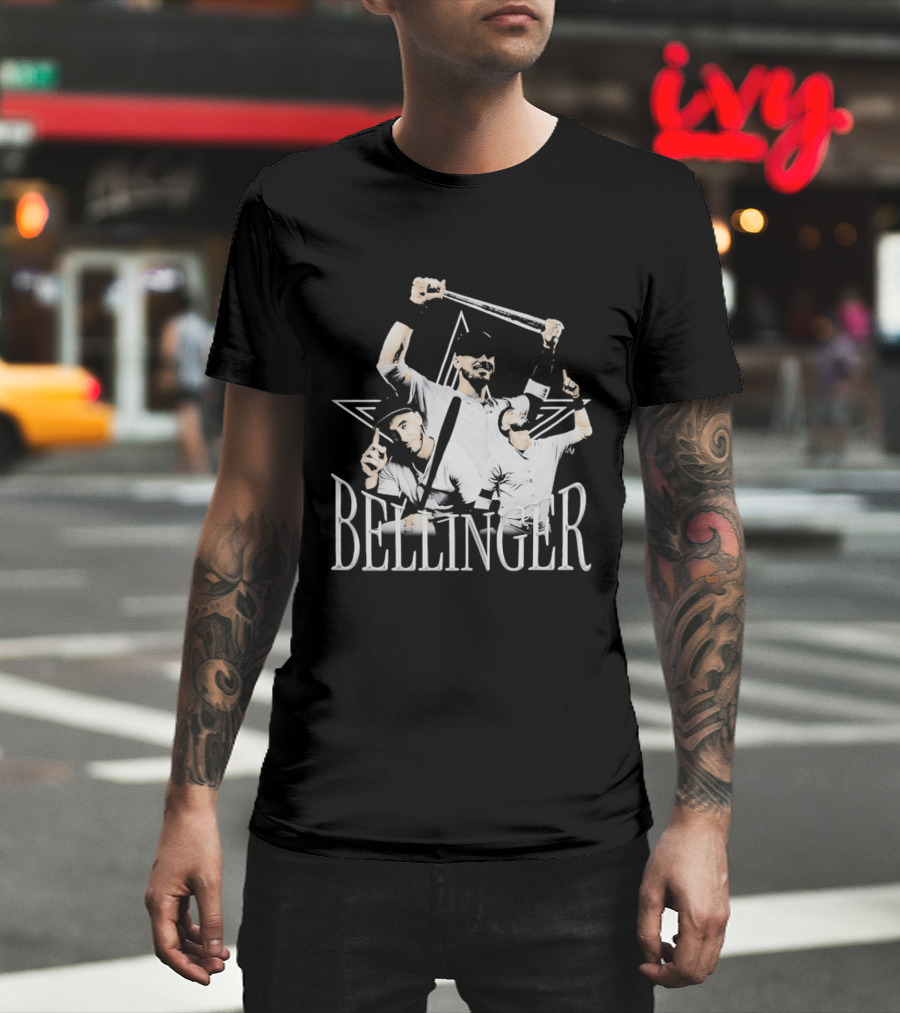Bellinger New York Yankees MVP Baseball Collage T-Shirt