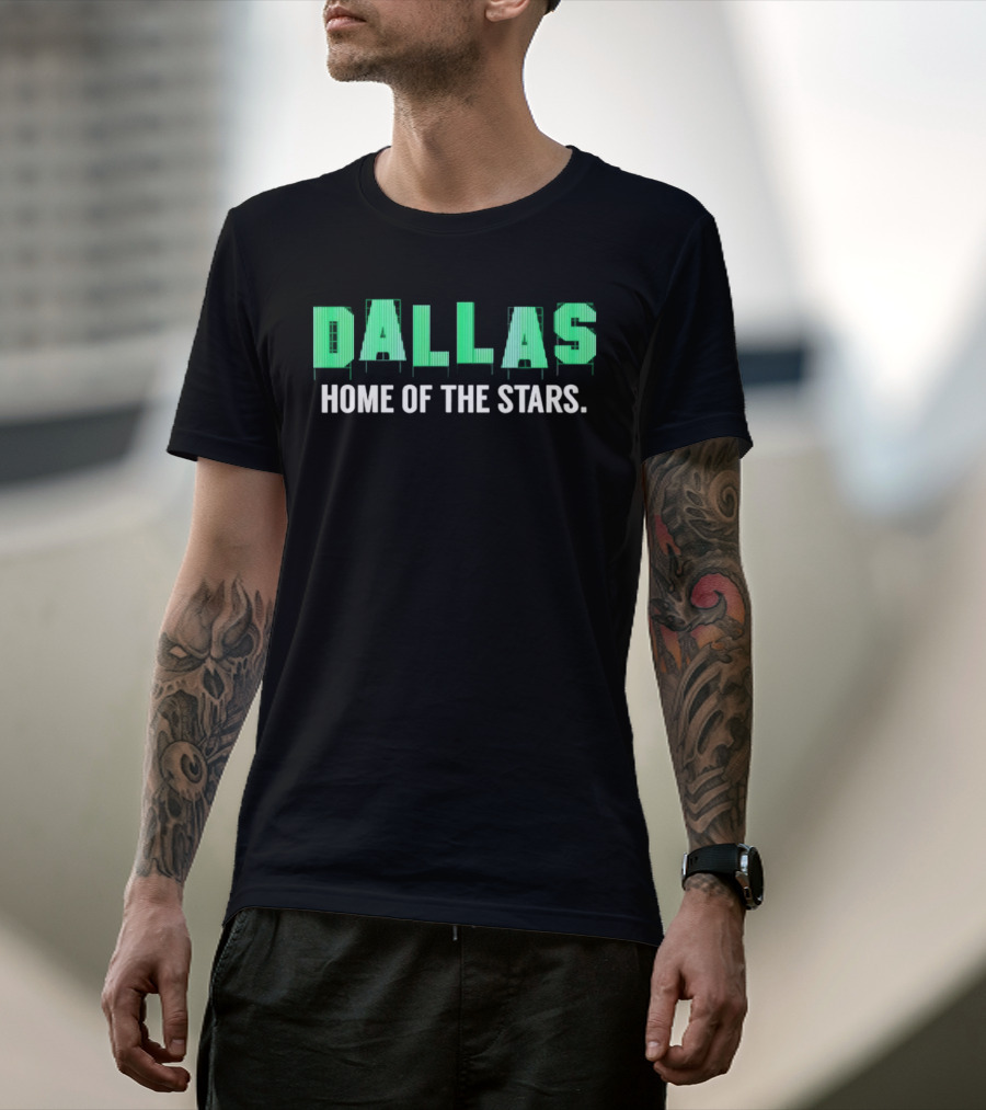 Dallas Home Of The Stars Texas Hockey T-Shirt