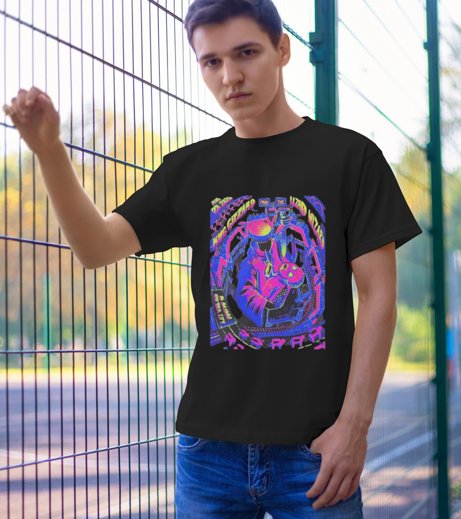 King Gizzard And The Lizard Wizard August 23 2026 New York City Concert Under The K Bridge Park T-Shirt