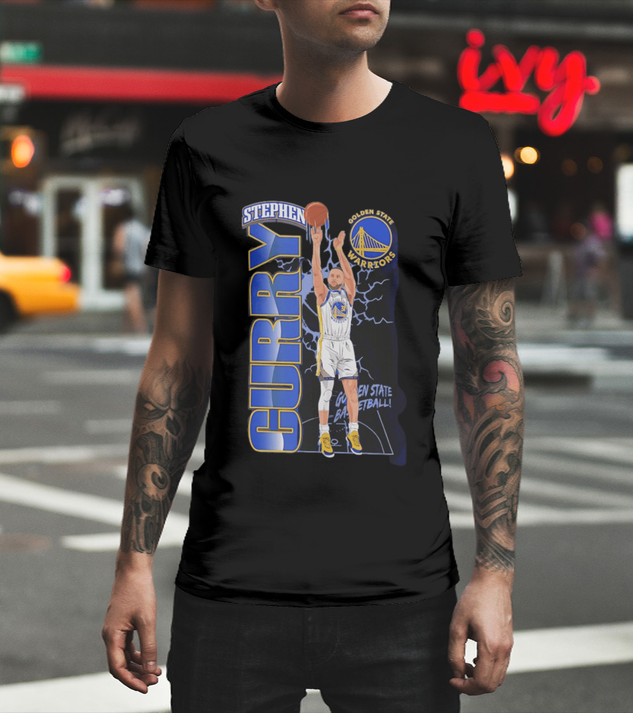 Stephen Curry Golden State Warriors Basketball Icon 2026 T-Shirt