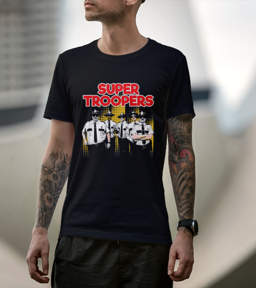 Super Troopers Comedy Movie Law Enforcement Team T-Shirt