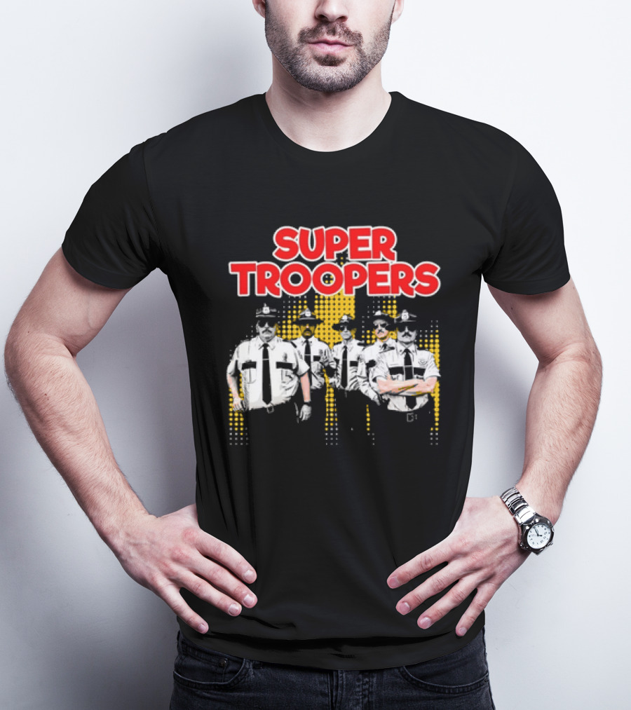 Super Troopers Comedy Movie Law Enforcement Team T-Shirt
