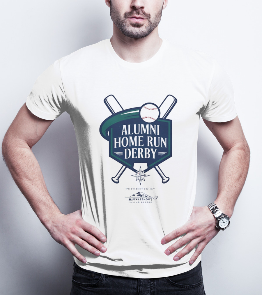 Alumni Home Run Derby Presented By Muckleshoot Casino Resort 2026 Baseball Event T-Shirt
