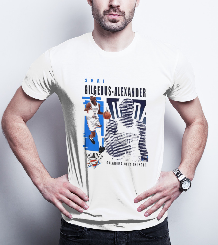 Shai Gilgeous Alexander Oklahoma City Thunder Basketball Highlights T-Shirt