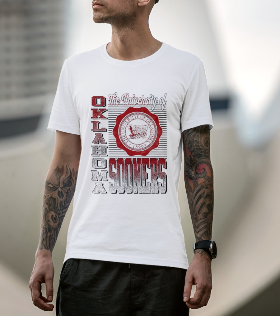 The University Of Oklahoma Sooners Vintage Seal T-Shirt