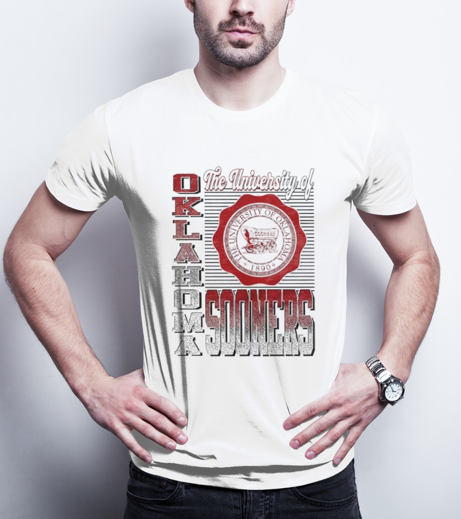 The University Of Oklahoma Sooners Vintage Seal T-Shirt