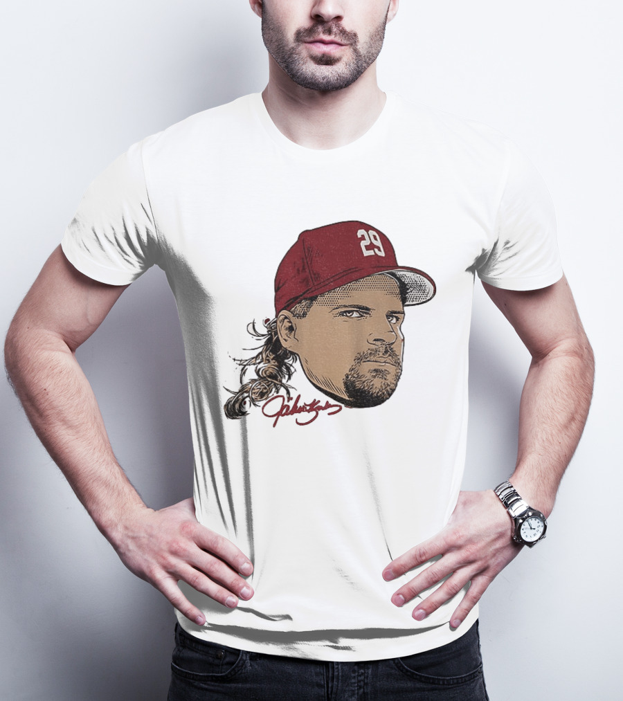 John Kruk 29 Big Face Philadelphia Phillies Baseball Swag MLB 2026 T-Shirt