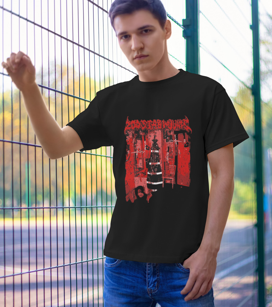 200 Stab Wounds Manual Manic Procedures Red Torture Chamber T-Shirt