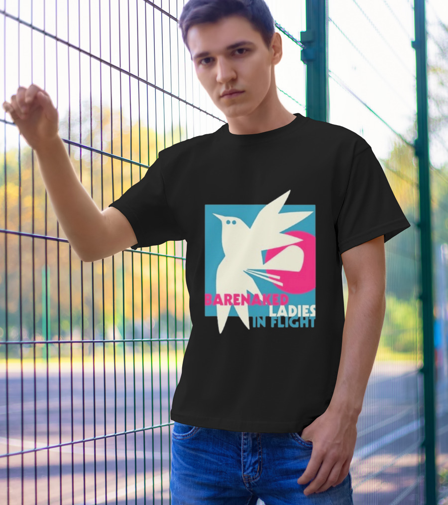 Barenaked Ladies In Flight Bird Tour 2024 Art Vintage Concert T-Shirt