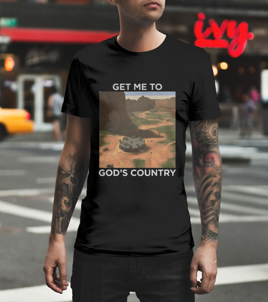 Get Me To God's Country Multiplayer Maps T-Shirt