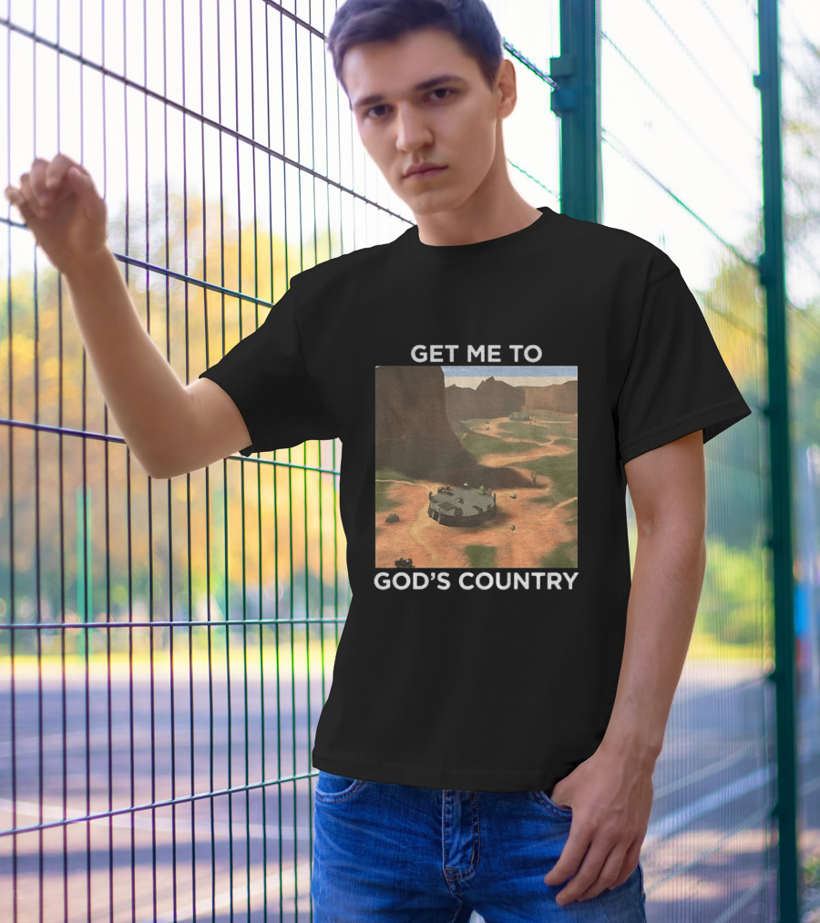 Get Me To God's Country Multiplayer Maps T-Shirt