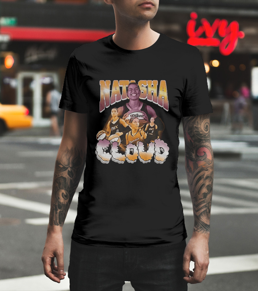 Natasha Cloud Phoenix Mercury WNBA Basketball Player T-Shirt