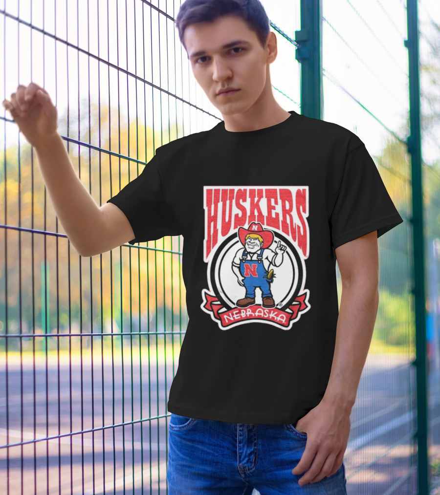Huskers Nebraska Cornhuskers Vintage Logo 2024 T-Shirt