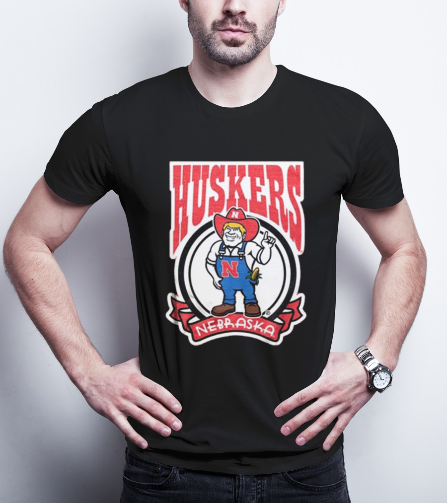 Huskers Nebraska Cornhuskers Vintage Logo 2024 T-Shirt
