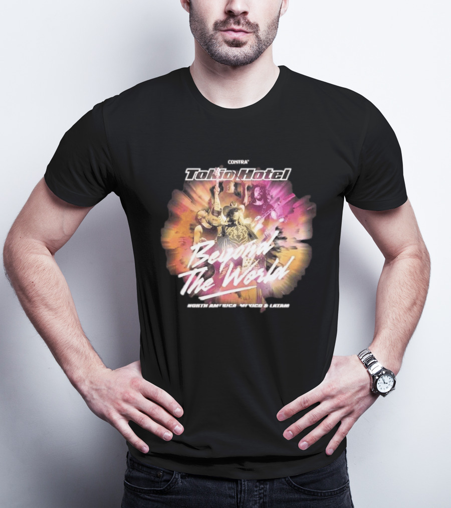 Tokio Hotel Beyond The World South America Mexico LATAM Tour 2024 T-Shirt