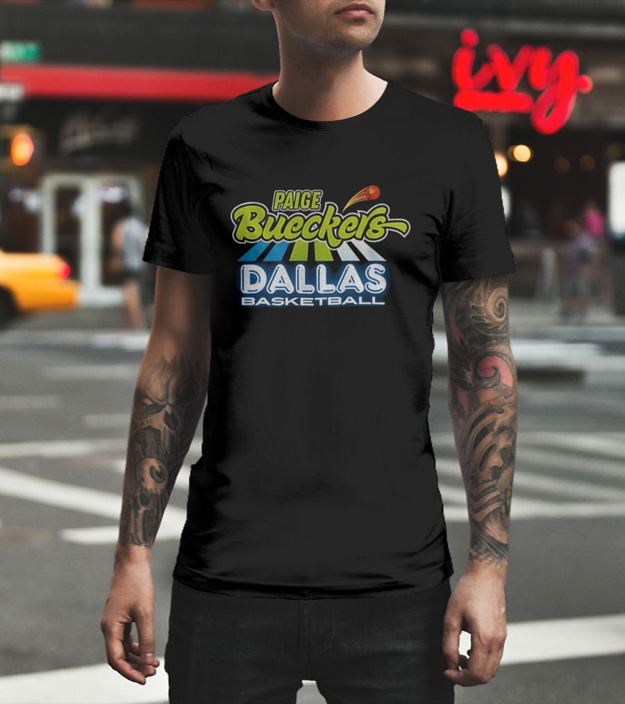 Paige Bueckers Dallas Basketball Abbey Road WNBA T-Shirt