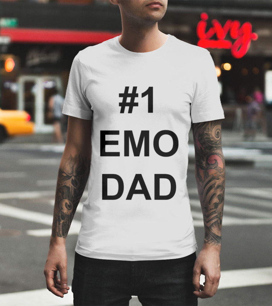 #1 Emo Dad T-Shirt