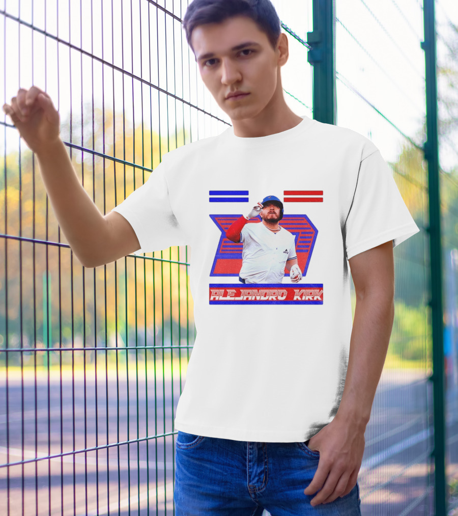 Alejandro Kirk Toronto Blue Jays 2025 MLB Player T-Shirt