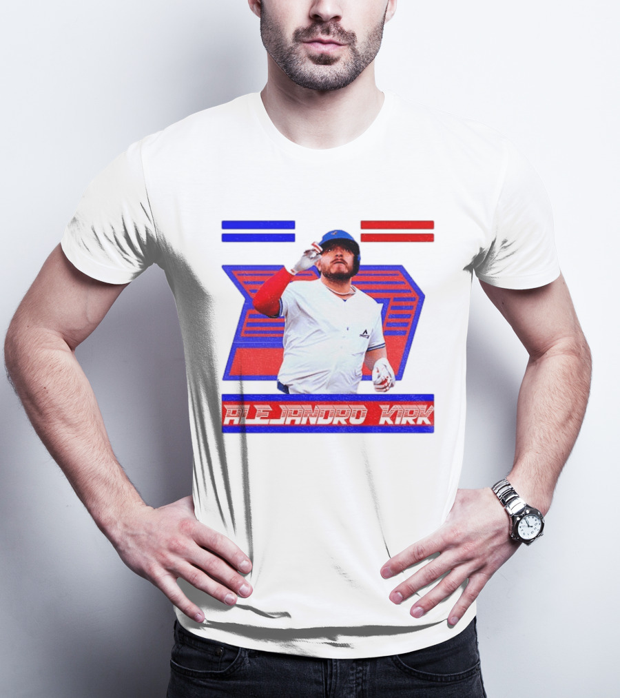 Alejandro Kirk Toronto Blue Jays 2025 MLB Player T-Shirt