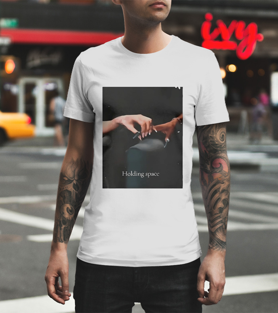 Ariana Cynthia Holding Space Wicked Finger Connection T-Shirt