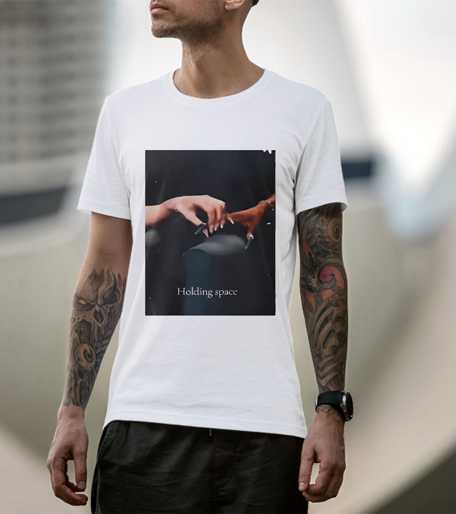 Ariana Cynthia Holding Space Wicked Finger Connection T-Shirt