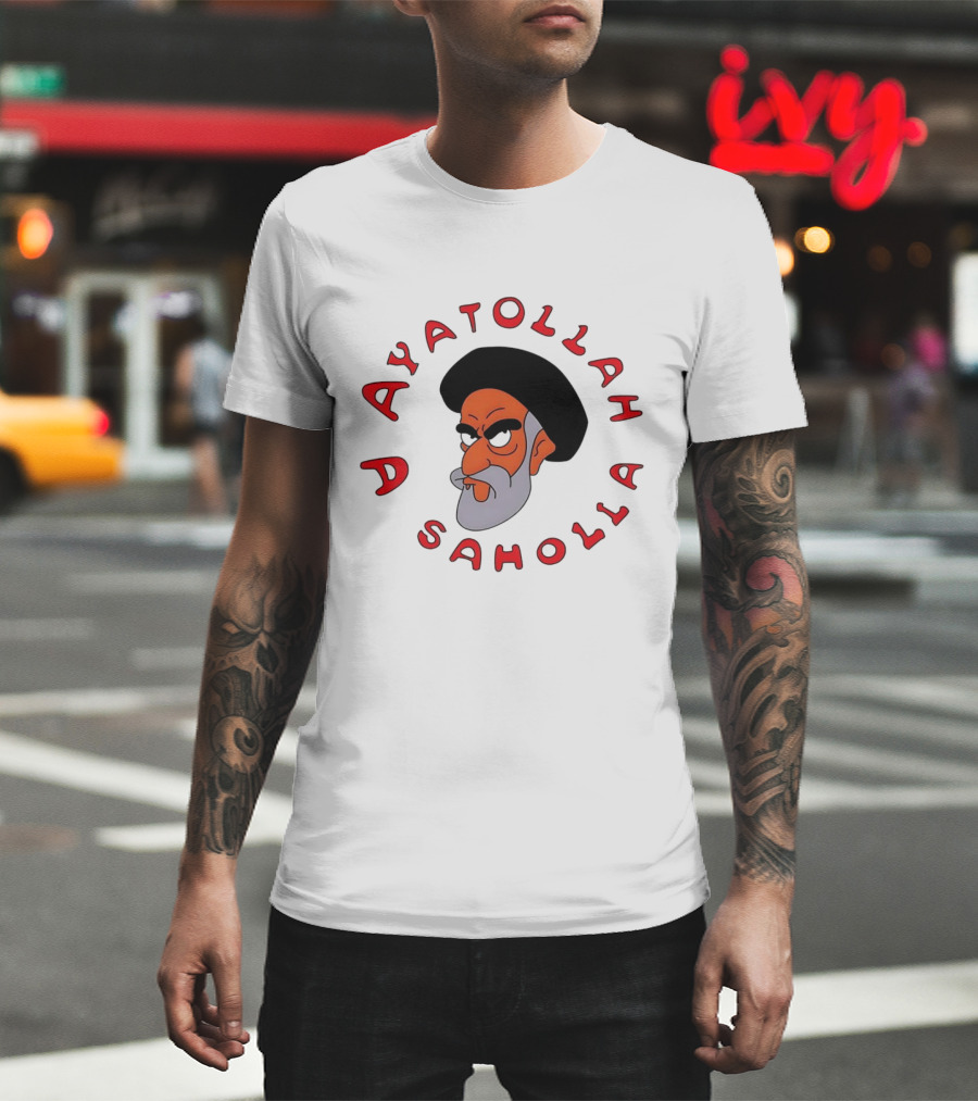 Ayatollah Asaholla Simpsons T-Shirt