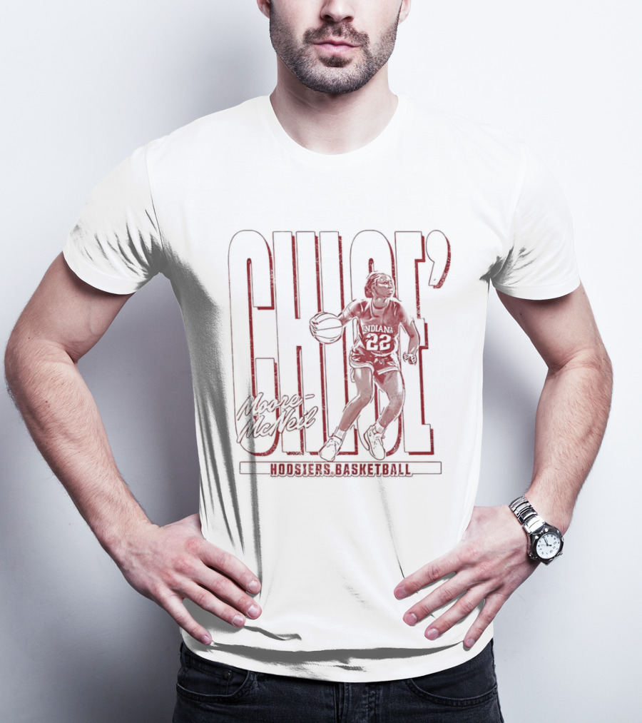 Chloe Moore McNeil Indiana Hoosiers Basketball Player T-Shirt