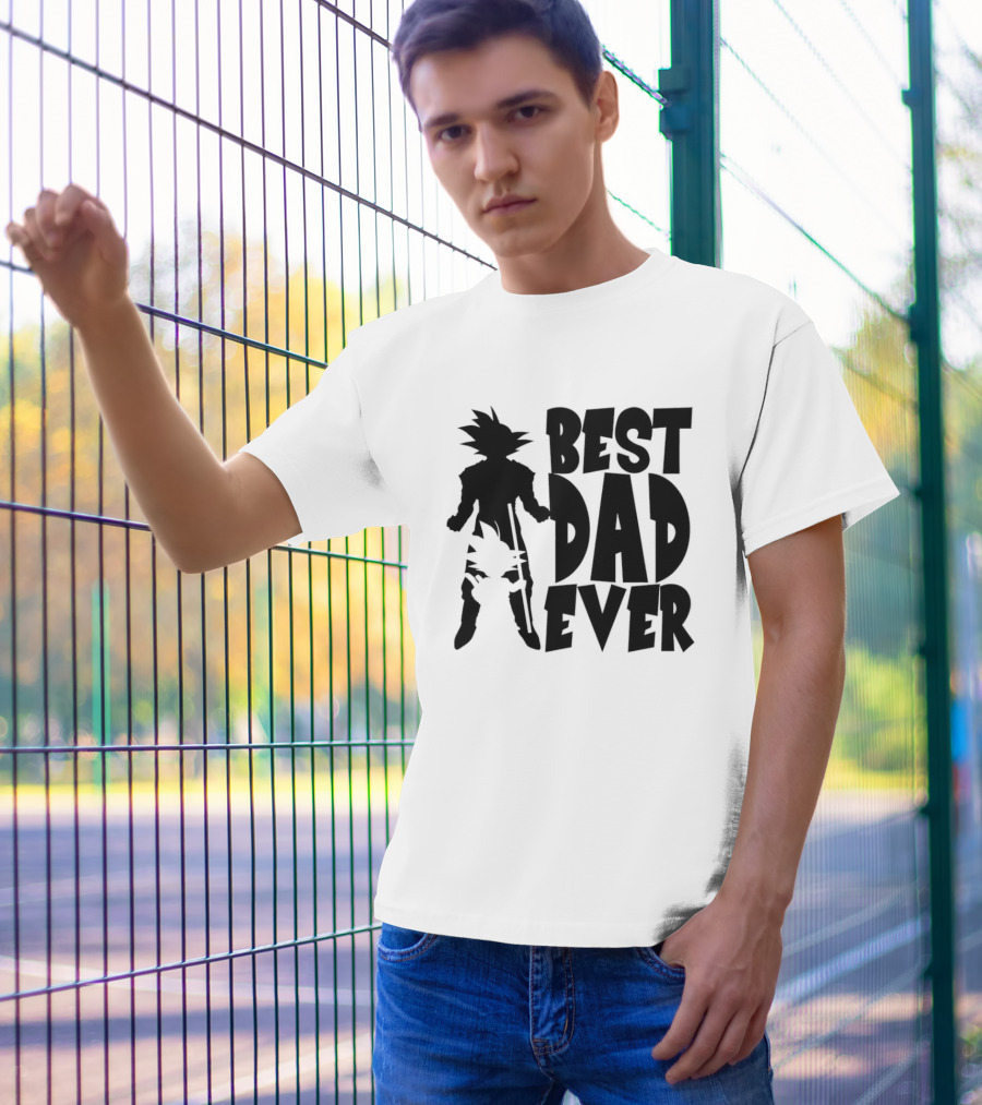 Best Dad Ever Goku Dragon Ball T-Shirt