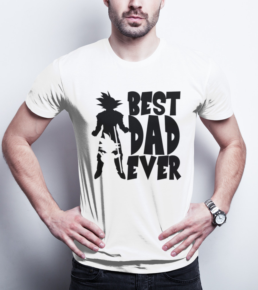 Best Dad Ever Goku Dragon Ball T-Shirt