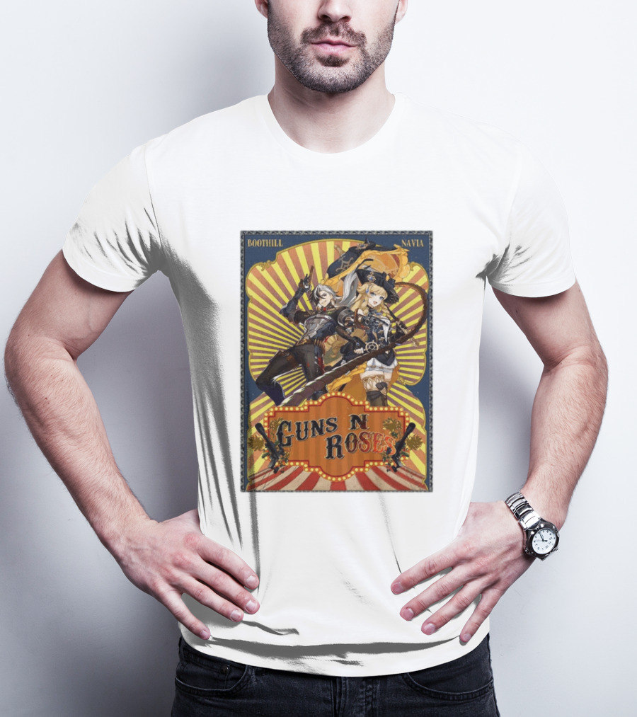 Guns N Roses Navia Boothill Style Concept T-Shirt
