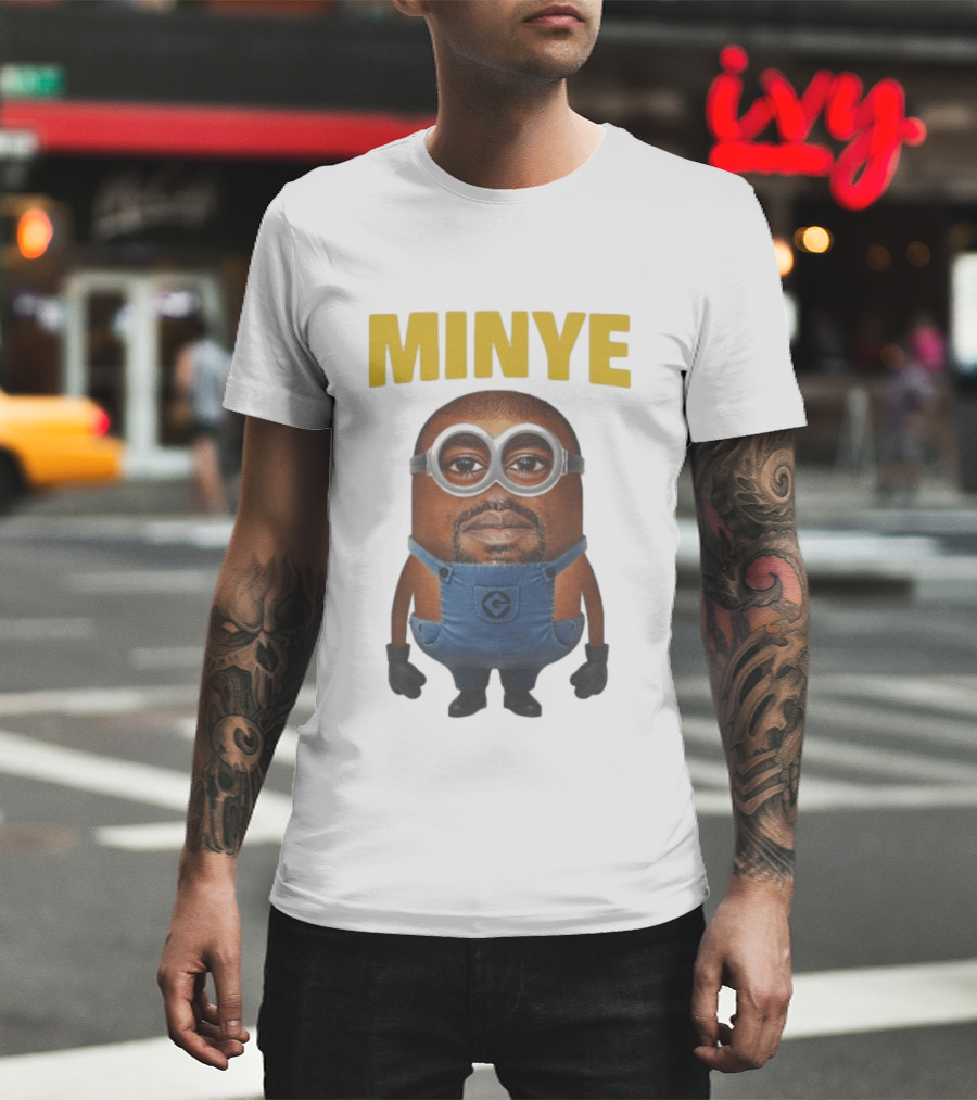 Minye Kanye Fusion Character Minion T-Shirt