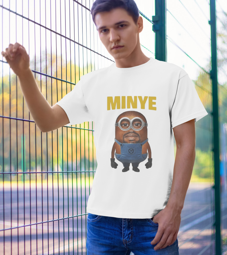 Minye Kanye Fusion Character Minion T-Shirt