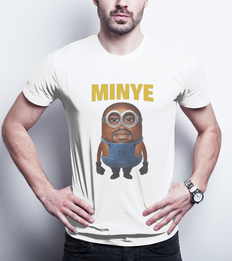 Minye Kanye Fusion Character Minion T-Shirt