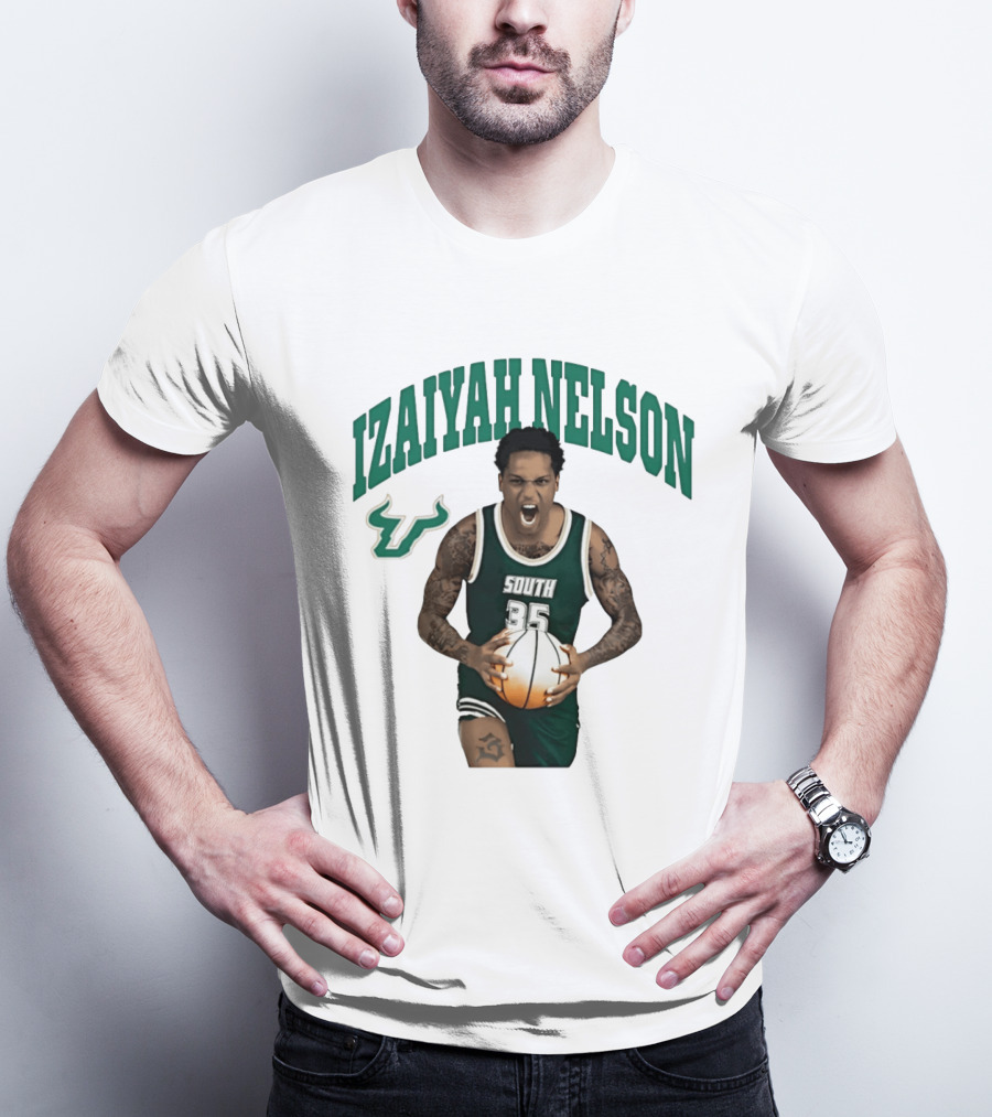 Izaiyah Nelson South Florida Bulls Basketball 35 T-Shirt