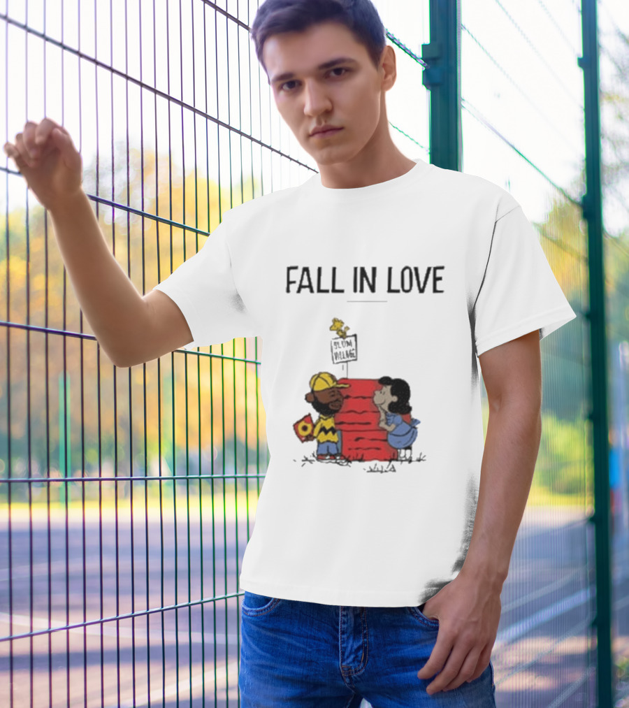 Fall In Love J Dilla Slum Village Lucy Peanuts T-Shirt