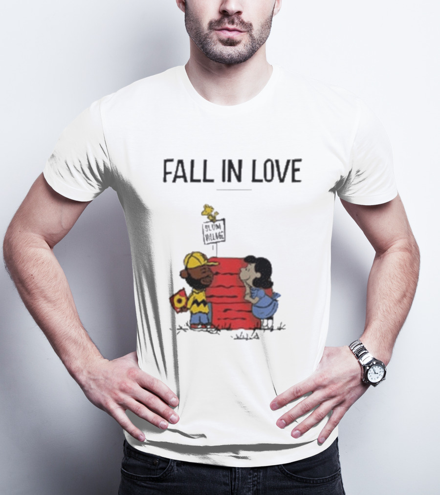 Fall In Love J Dilla Slum Village Lucy Peanuts T-Shirt