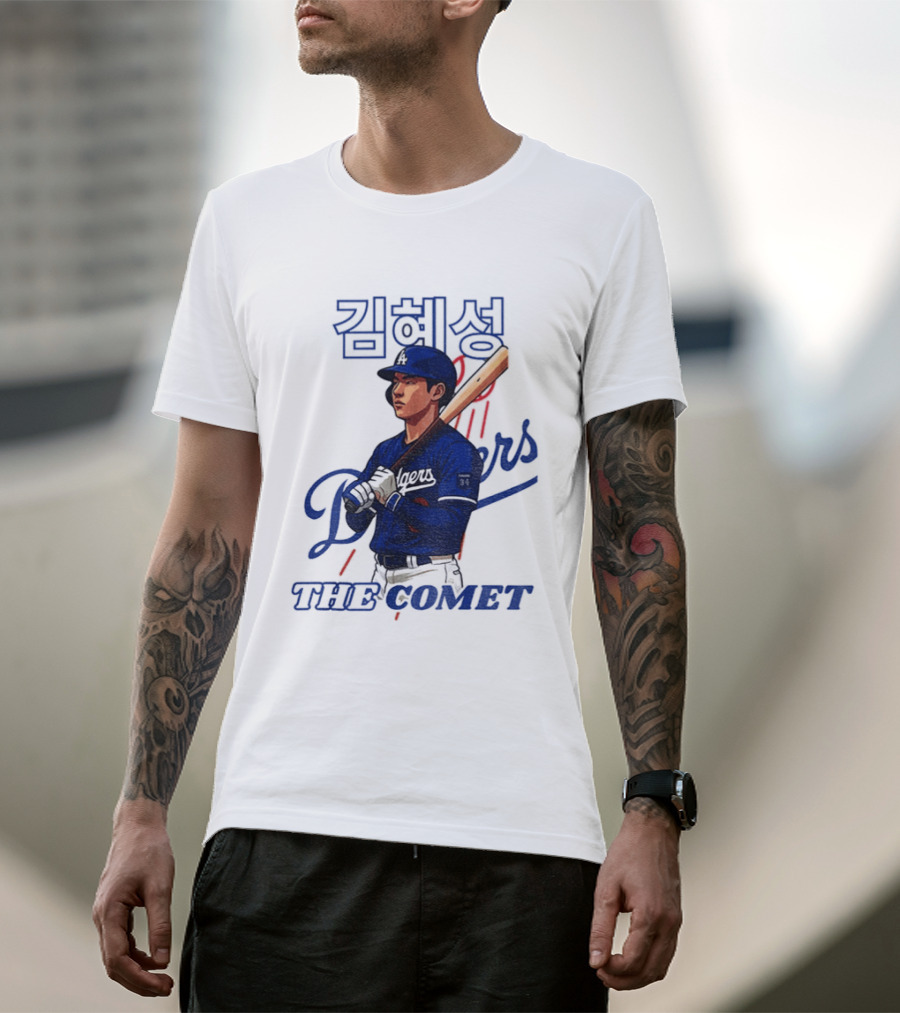 Kim Hye Seong Dodgers Baseball The Comet T-Shirt
