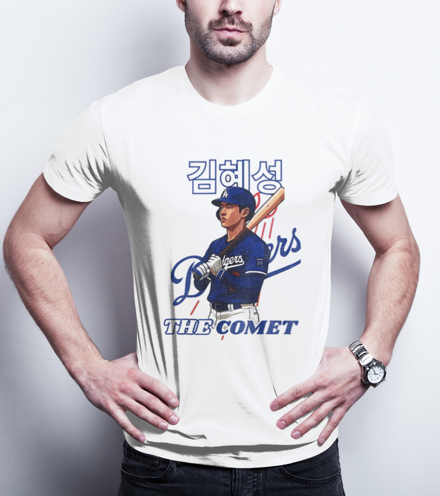 Kim Hye Seong Dodgers Baseball The Comet T-Shirt