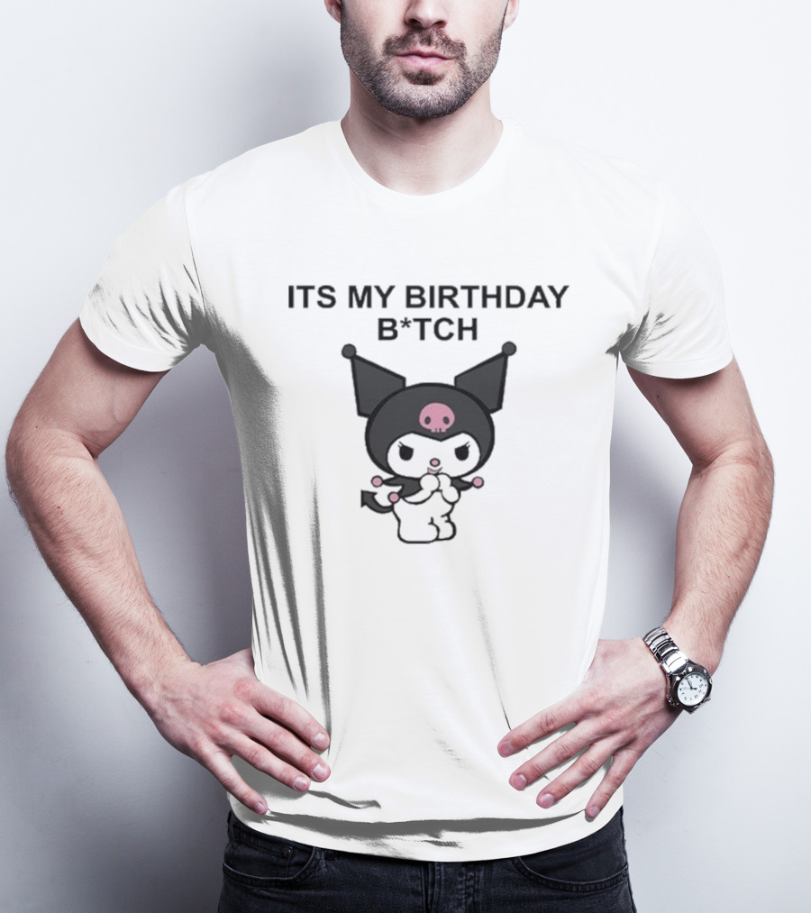 Saweetie It's My Birthday Bitch Kuromi Character Celebration T-Shirt