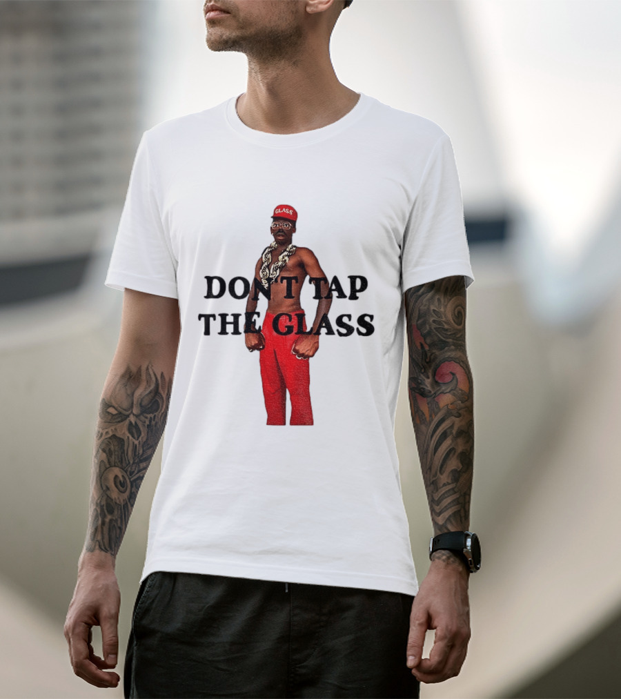 Tyler The Creator Don't Tap The Glass Red Pants Chain Glasses T-Shirt