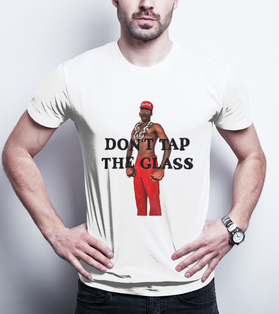 Tyler The Creator Don't Tap The Glass Red Pants Chain Glasses T-Shirt