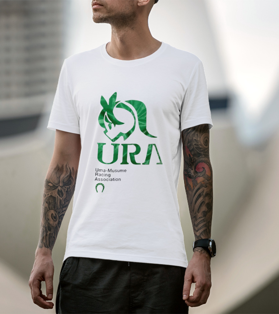 Uma Musume Racing Association URA Green Horse T-Shirt