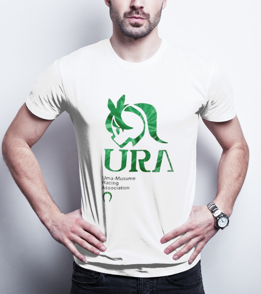 Uma Musume Racing Association URA Green Horse T-Shirt