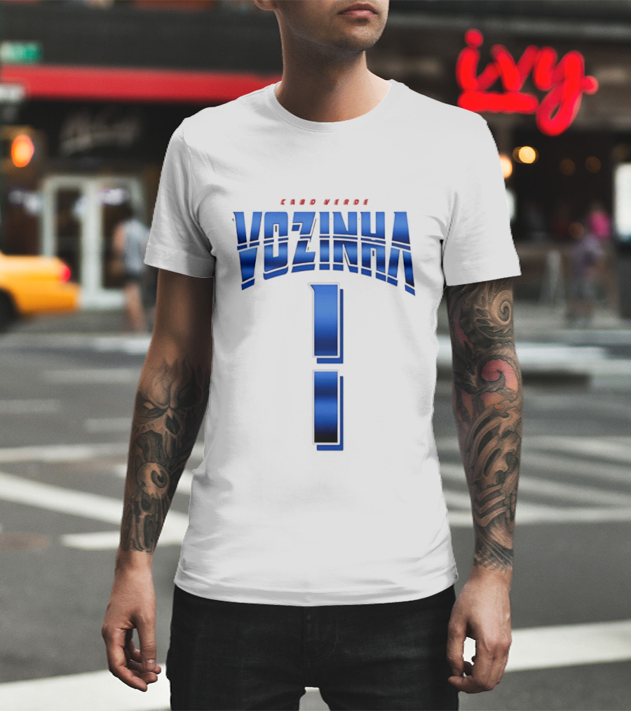 Vozinha Cabo Verde No 1 Number T-Shirt