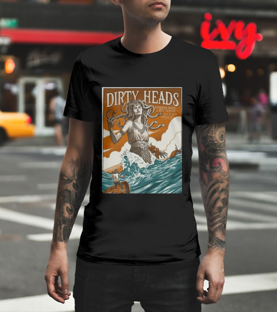 Dirty Heads Everwild Music & Arts Festival Thornville Ohio July 31 2026 T-Shirt