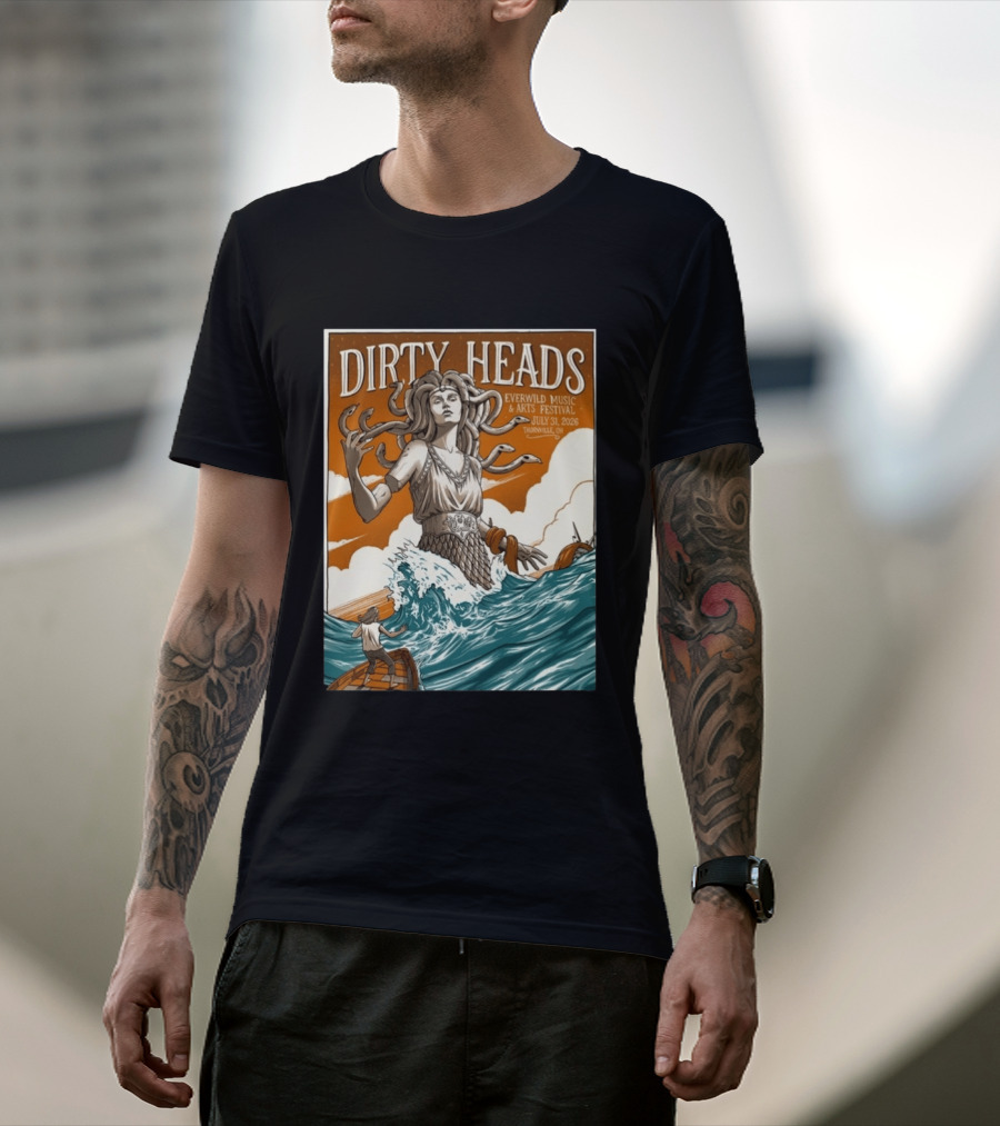 Dirty Heads Everwild Music & Arts Festival Thornville Ohio July 31 2026 T-Shirt